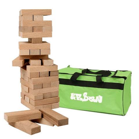 First-play Urban Giant Tumbling Tower Stacking Game – First-Play